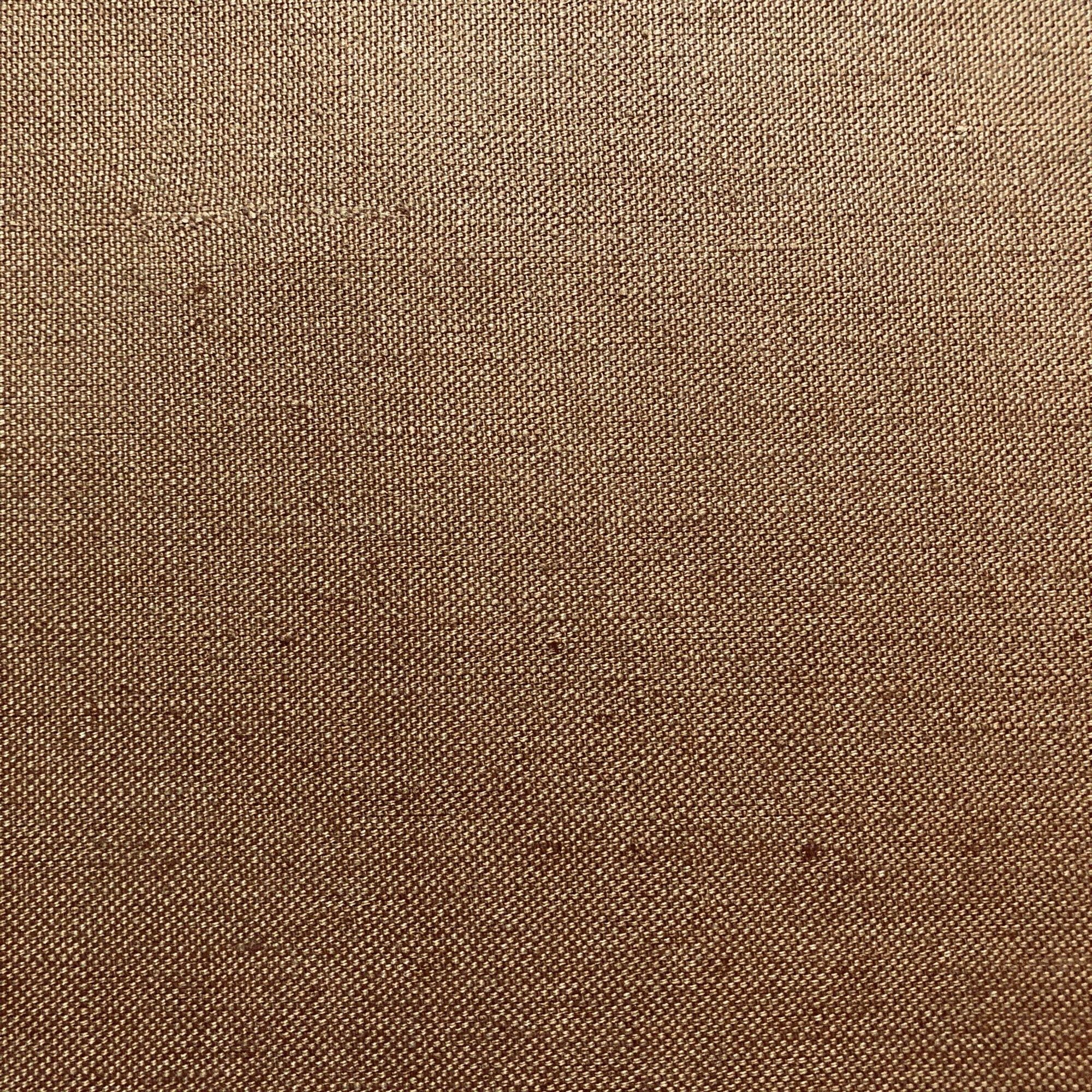 Rustic Golden Brown Solid Canvas Upholstery Fabric 54′ by the Yard
