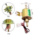 HOTSYSTEM 12v Universal Electric Fuel Pump for Carburetor Lawnmover ...