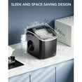 Countertop Nugget/Bullet Ice Maker (26-35Lbs/24H) - Portable Pebble Ice ...