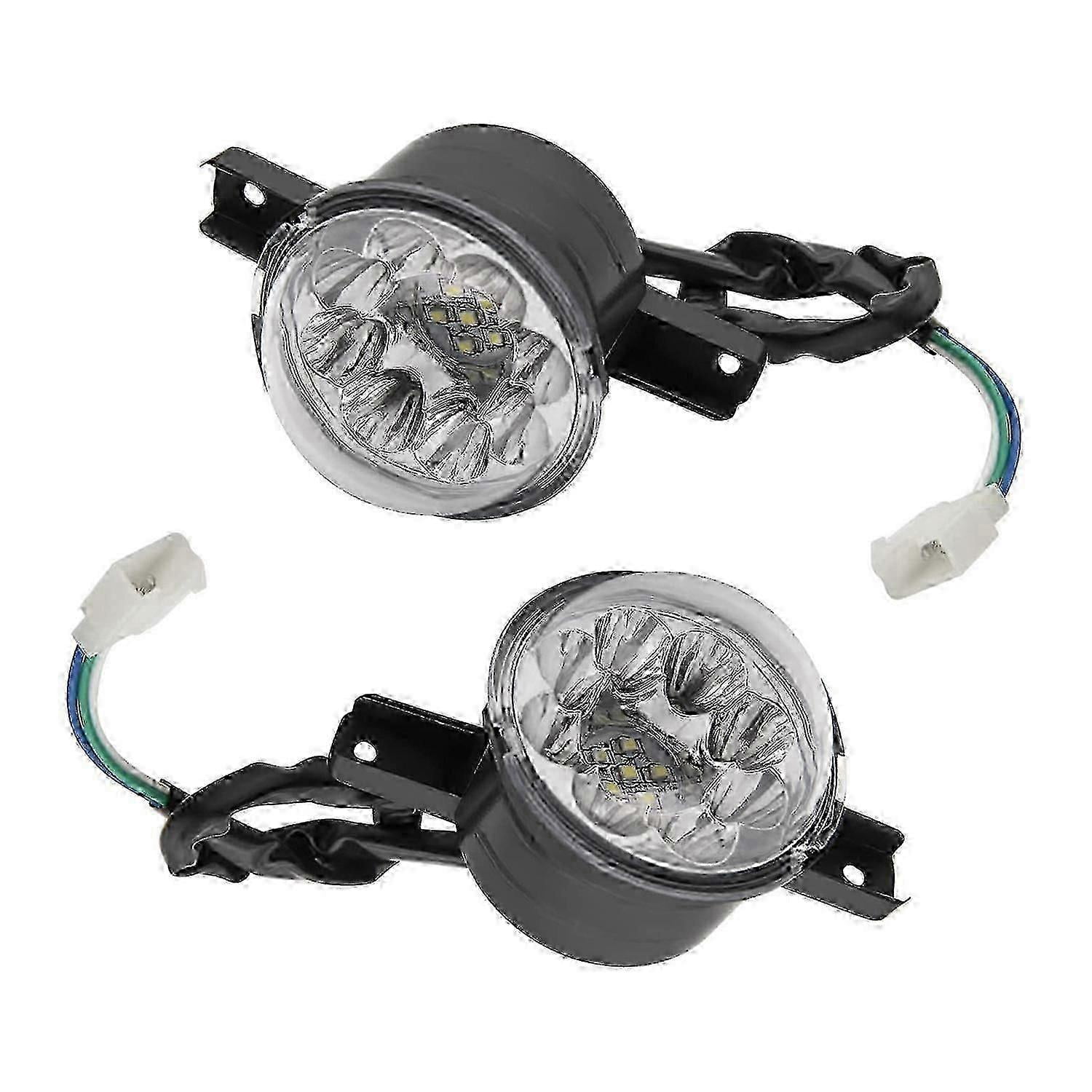 2Pcs 12v LED ATV Front Headlight 125cc 150cc 250cc 300cc Headlights for ...