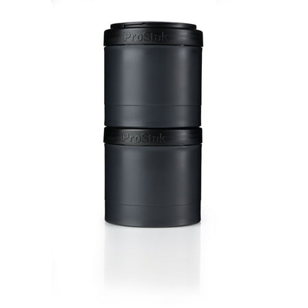 BlenderBottle ProStak Expansion Pak 2x 250cc Storage Jars FC New Black ...