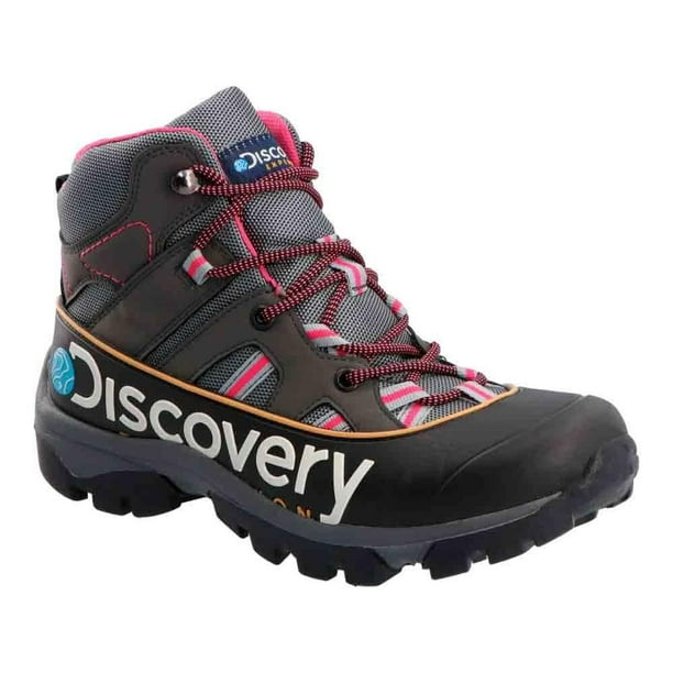 Botas Dama Discovery Senderismo Caminata Hiking Mujer gris 23 Discovery ...