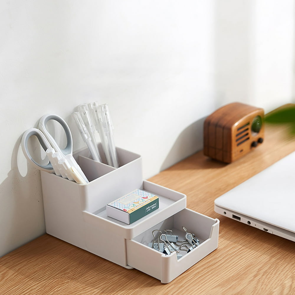 Booyoo Office Desktop Organizer A4 Paper Drawer Storage Box Multi ...