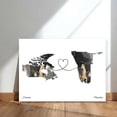 Canada Namibia Map Canvas Wall Decor – Artistic Modern Country Poster ...