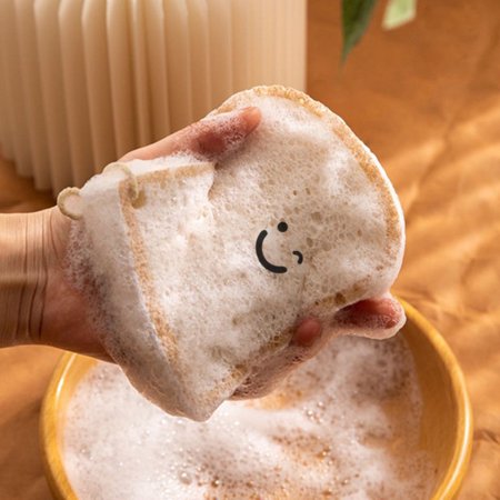 MAFNIO 3 pieces of toast wood pulp cotton absorbent rag kitchen ...