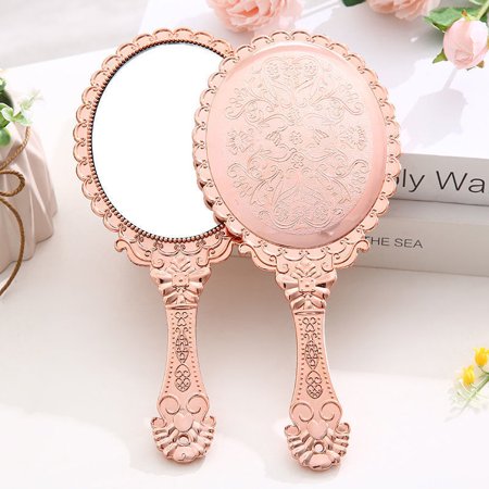 YERDGARY Vintage Handheld Mirror, Yusong Small Hand Held Decorative ...