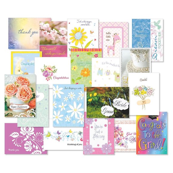 Assorted All Occasion Cards Box Set Pack