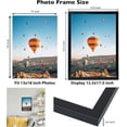 13x18 Picture Frame Black for Poster Photo Picture, Horizontal and ...