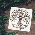 1pc Tree of Life Pattern Stencils Decoration Template 12x12 Inch ...