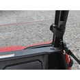 SuperATV Heavy-Duty Non-Scratch-Resistant Half Windshield for 2017 ...