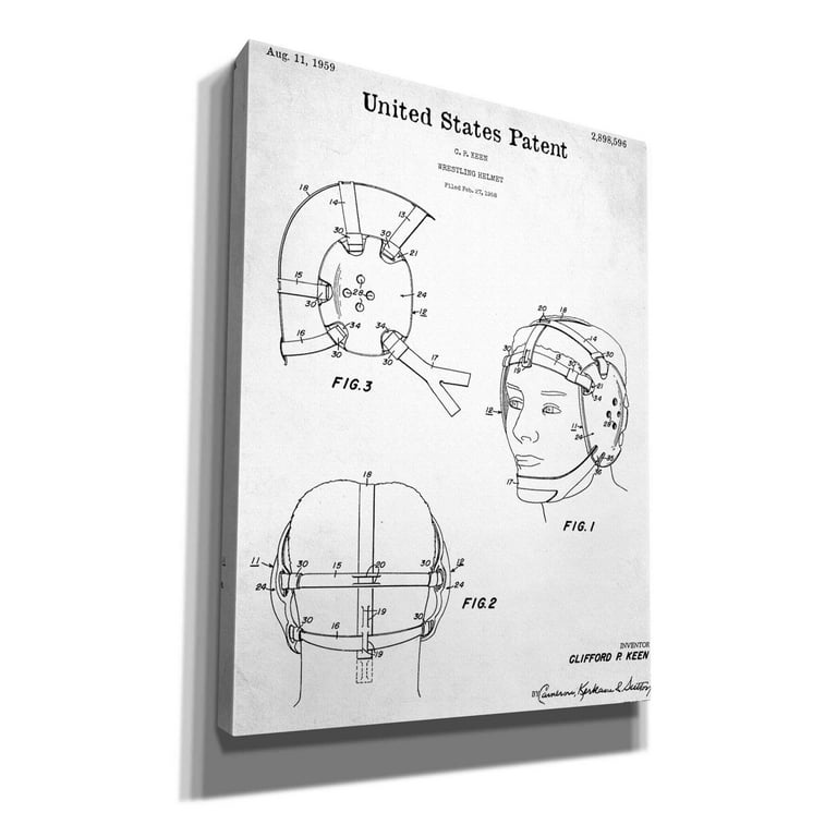 Wrestling Headgear Drawing