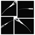 PH 500 pcs Plastic Glue Micro-Tips Glue Extender Applicator for ...