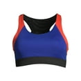 Avia Women's Active Performance Color Block Sports Bra - Walmart.com