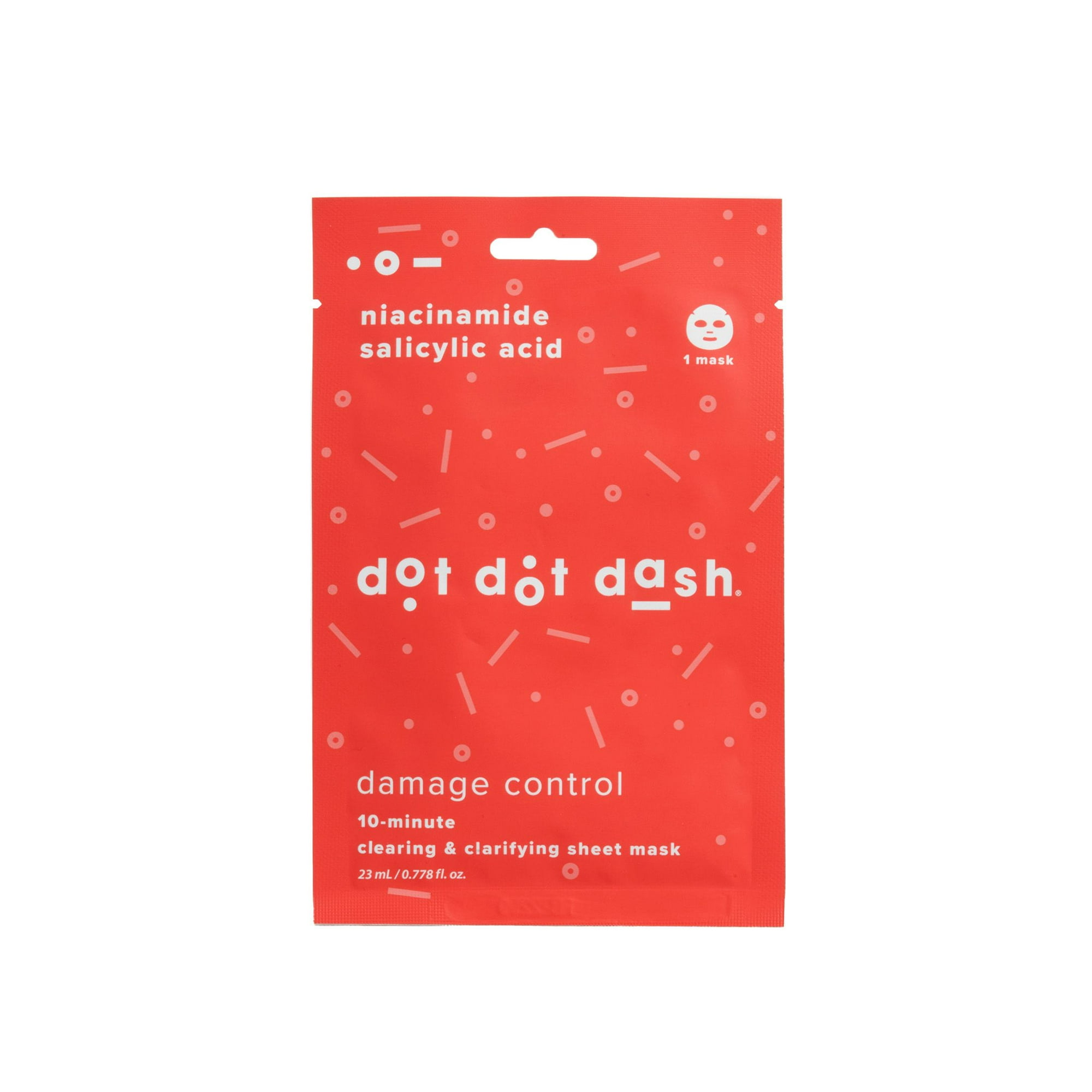 Click here for Dot Dot Dash Damage Control Mask One Size prices