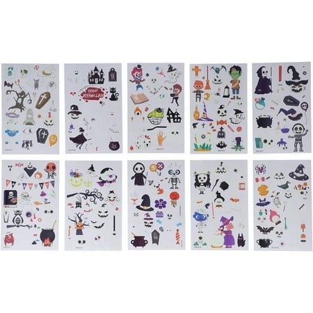 Temporary Tattoo Luminous Safe Cute Cartoon Pictures Temporary Tattoos ...