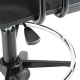 Alera Interval Series Swivel Task Stool, 100% Acrylic, Black - Walmart.com