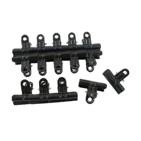 Office School Round Metal Paper Documents Binder Clips Black 48mm Width ...