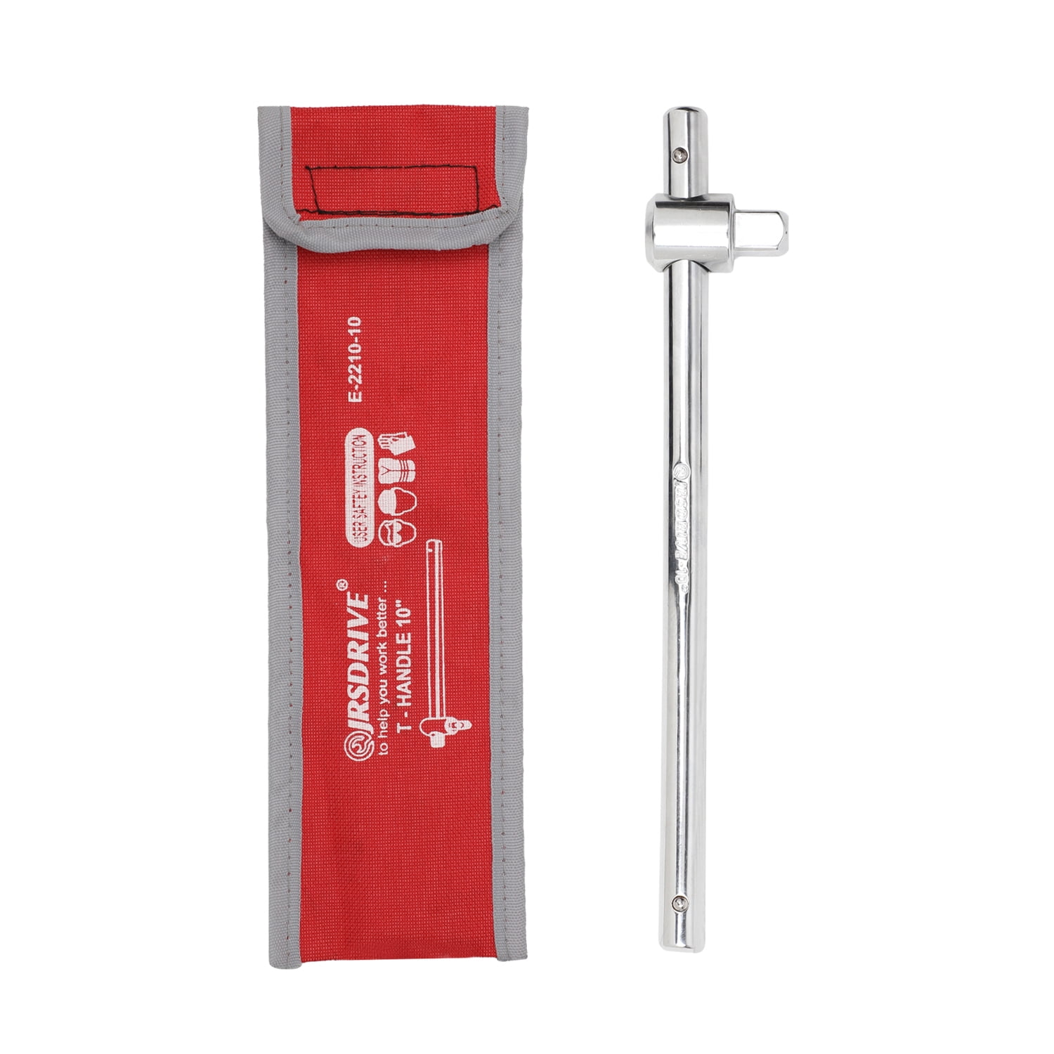 JRSDRIVE 1Pcs SAE Sliding T Bar- 1/2" Drive, Chrome Plated|E-2210 ...