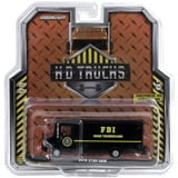 2019 FBI Step Van FBI Bomb Technicians Black H.D. Trucks Series 19 1/64 ...