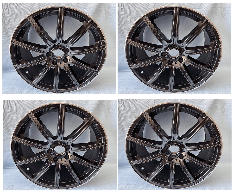 19" BLACK AMG E63 WHEELS RIMS FITS MERCEDES BENZ E CLASS E250 E350 E550 ...