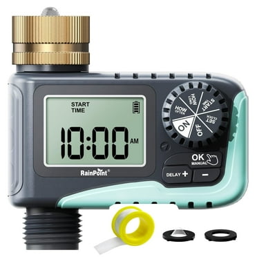 Rain Bird 6 Zone Simple Set Indoor/Outdoor Sprinkler Timer - Walmart.com