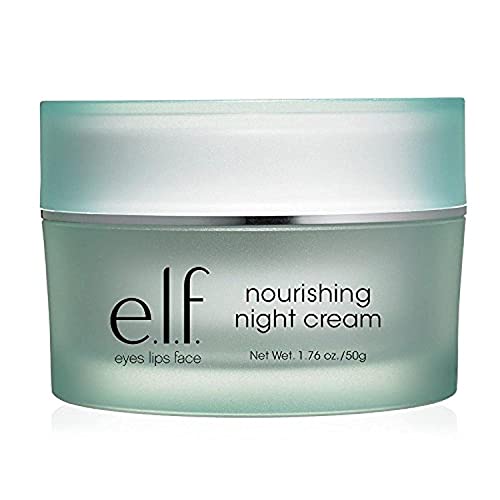 e.l.f. Nourishing Night Cream, Ultra-Hydrating Face Moisturizer ...