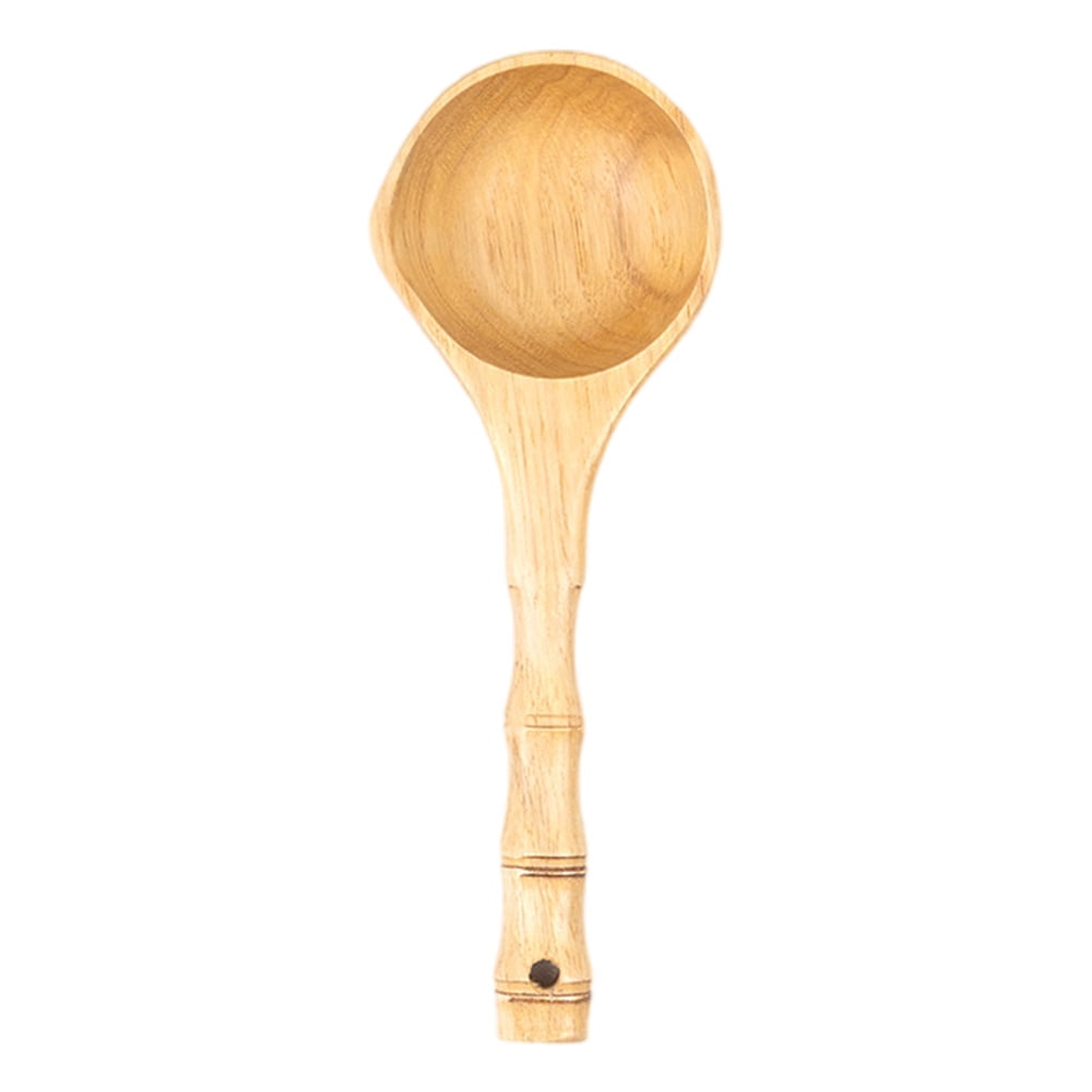 OUNONA Sauna Wooden Spoon Ladle Water Scoop Scoop Dipper Soup Spoons ...