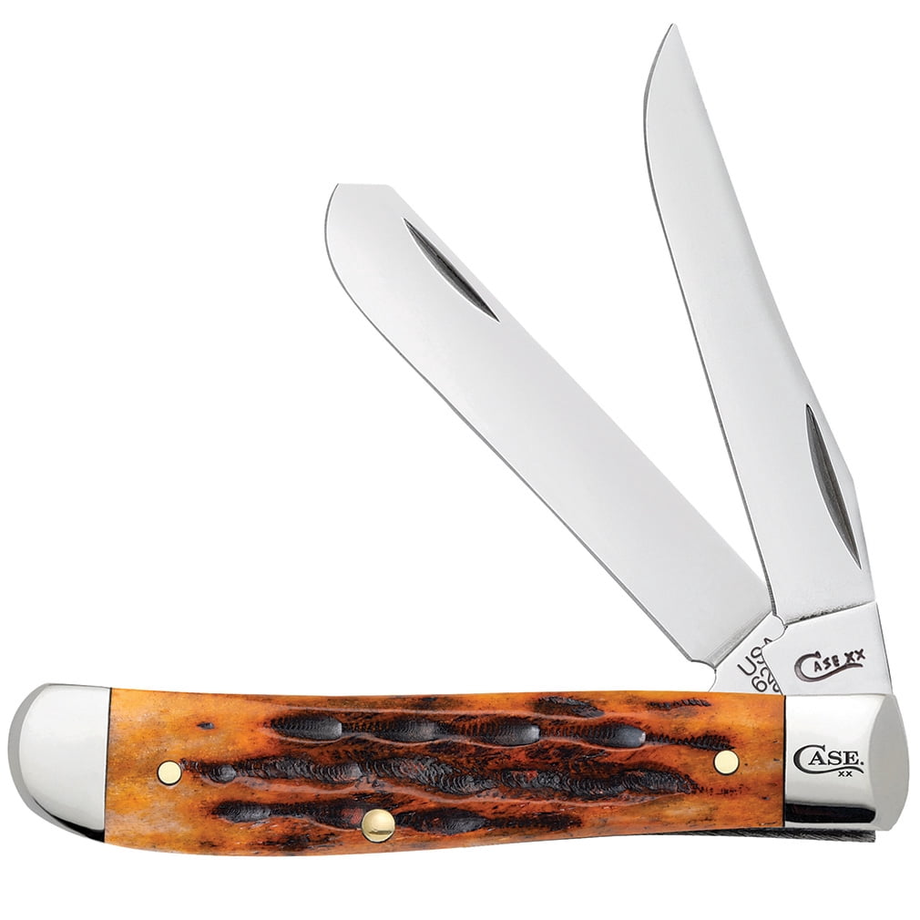 WR Case XX Pocket Knife 10985 MINI TRAPPER AUTUMN BONE DEEP CANYON JIG ...