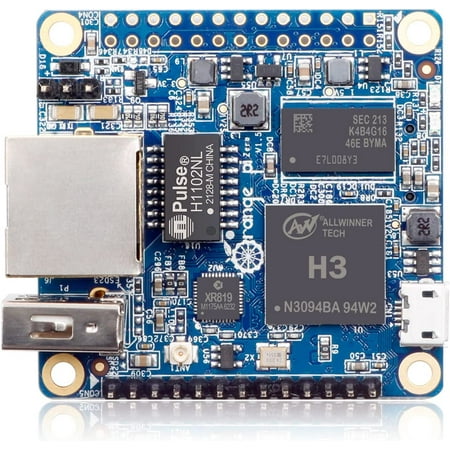 Orange Pi Zero LTS AllWinner H3 512MB Quad-Core, Open-Source Single Board Computer, Run Android ...
