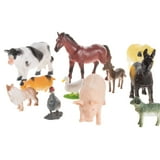 Play Toy Farm Animal Set - Farm Animals, Trees, 22 Figures - Walmart.com