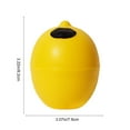 Solid Car Air Freshener – Long Lasting Fruit Scented Diffuser • Playful Apple Design • , Flame ...