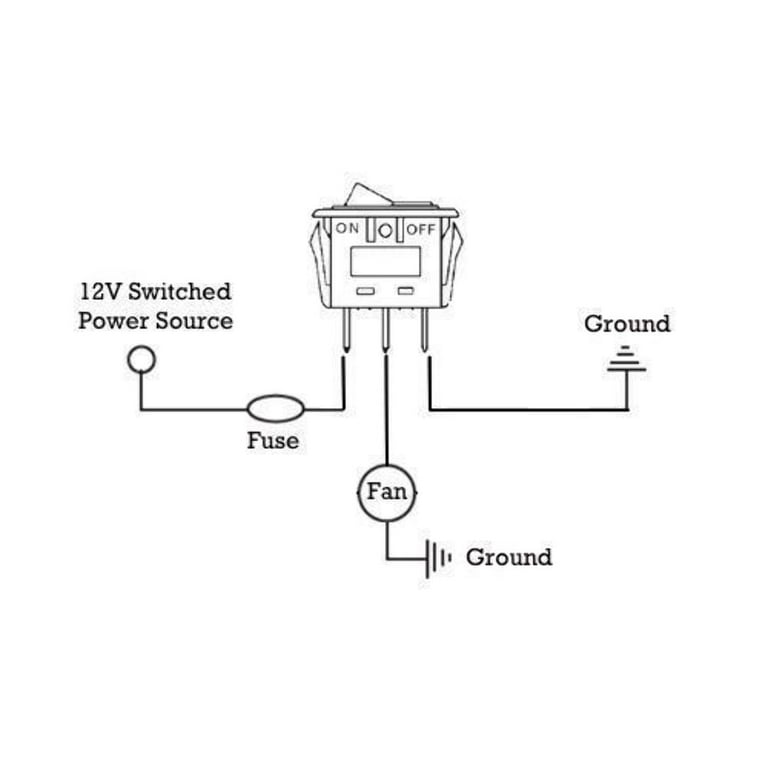 Electric Fan Switch Wiring