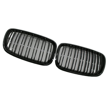xinxinxx 1 Pair Car Front Grille for Front Bumper Kidney Grill BMW X5 ...