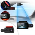 Herunwer Car Dash Cam Video Recorder 2 Lens HD 1080p Video Recorder ...