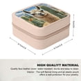 BCIIG Llama Cactus Desert Flexible Storage Jewelry Box for Necklace ...
