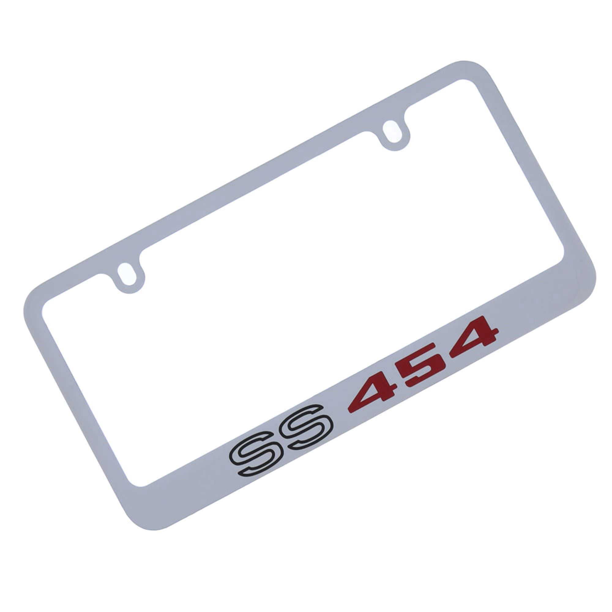 Chevrolet SS 454 License Plate Frame (Chrome) - Walmart.com