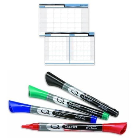 Day-timer Reversible Dry Erase Flexible Undated Planner, 30/60 Day ...