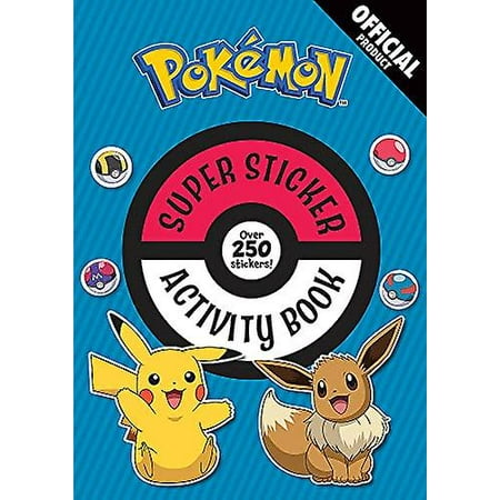 The Official Pokemon Super Sticker Activity Book by Pokemon - 9781408 ...