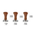 51mm/54mm/58mm Tool Coffee Stainless Steel Espresso Tamper Powder Press ...