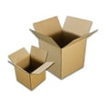 Ecoswift Brand Premium 4x4x4 Cube Cardboard Boxes Mailing Packing