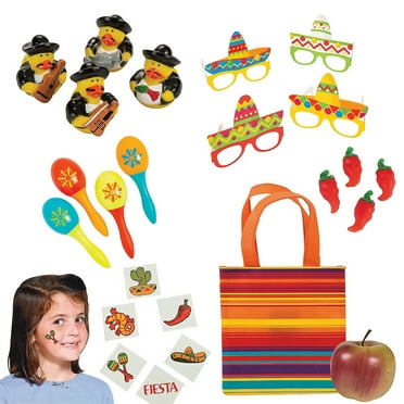 Party Central Club Pack of 36 Vibrantly-Colored Mexican Fiesta Cutout ...