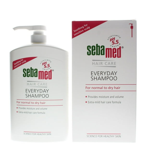 Sebamed Everyday Shampoo for Normal to Dry Hair 1000ml/33.8oz - Walmart ...