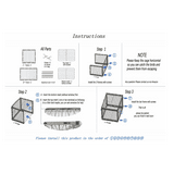 Humane Live Pigeon Trap Cage, Escape-Proof & One-Way Entry, Safe ...