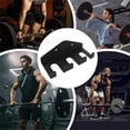 Space Saving Vertical Barbell Hanger Wall Mount for Efficient Storage ...