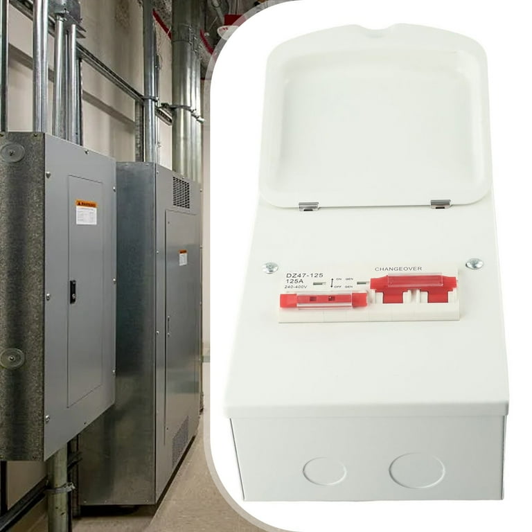 Transfer Switch For Generator 125 Amp Single Phase Mains To Generator ...