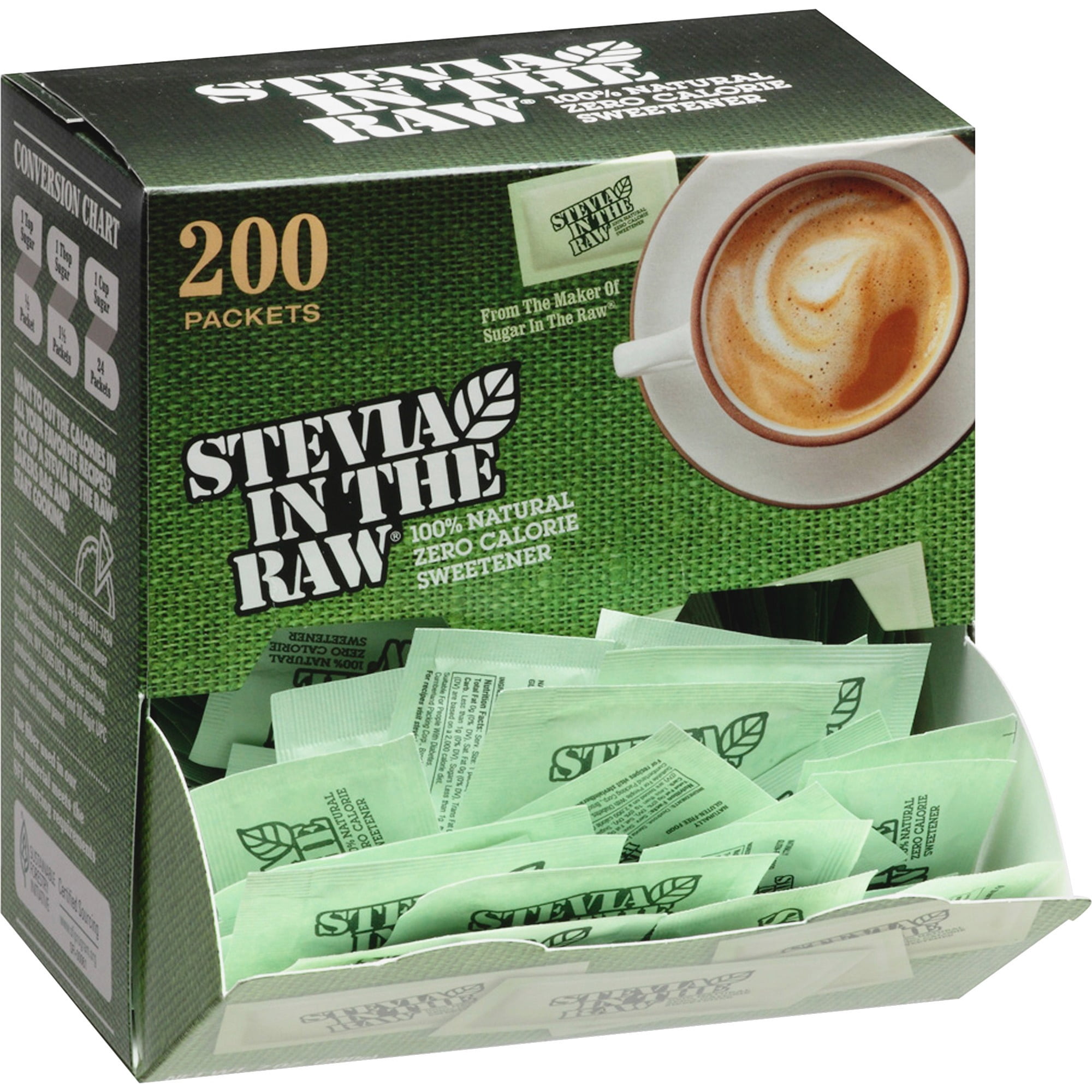 Stevia In The Raw FOL76014 Zero calorie Sweetener 200 Box Stevia In The Raw FOL76014 Zero calorie Sweetener 200 Box