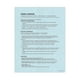 Southworth 100% Cotton Linen Resume Paper Blue 32 lbs. 8-1/2 x 11 100 ...
