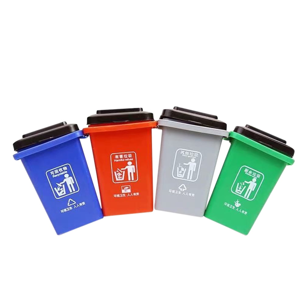1 Set Kids Garbage Classification Toys Mini Garbage Can Toys Truck ...