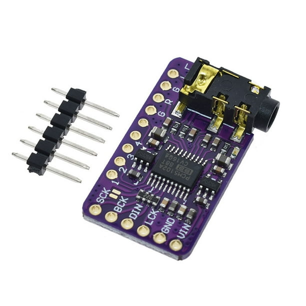 GY-PCM5102 I2S IIS DAC Módulo voz convertidor digital a analógico para ...