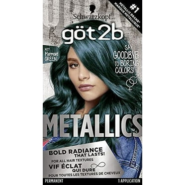 Got2b Metallics Permanent Hair Color, M64 Purple Night Charcoal ...